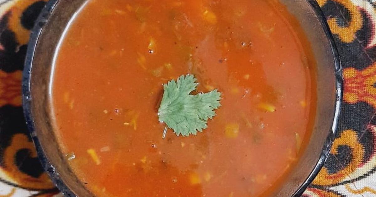 Chetna Patel દ્વારા રેસીપી ટમેટો સુપ (Tomato Soup Recipe In Gujarati ...