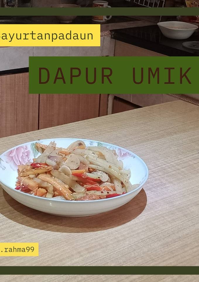 Resep Tumis pedas Manisah wortel oleh rahma99 - Cookpad