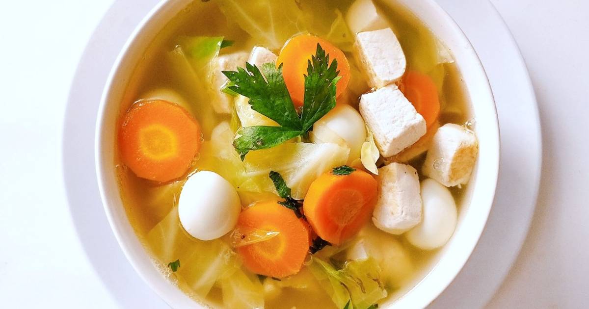 54 resep sayur sop tahu putih dan kubis enak dan mudah - Cookpad