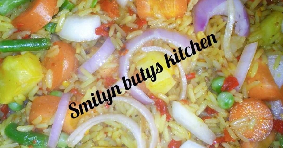 Tittle: my best veggitable rice girki daga smilyn buty's kitchen - Cookpad