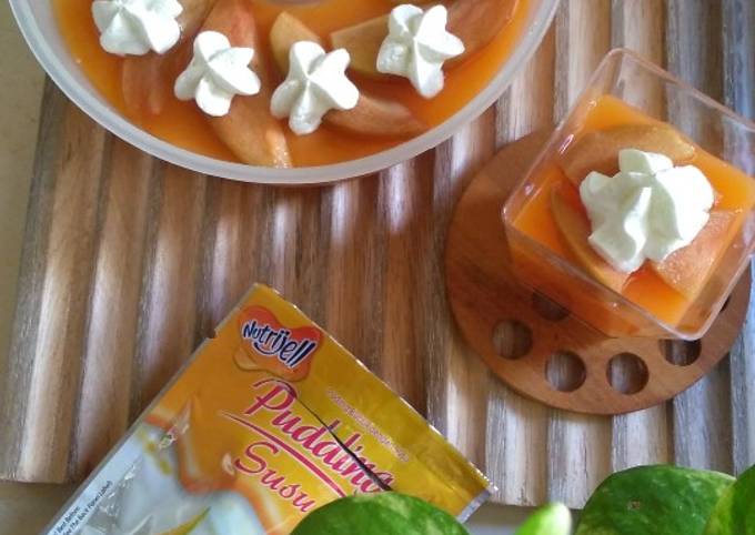 Resep Pudding Susu Rasa Mangga (dengan Potongan Sawo) oleh diana_dee ...