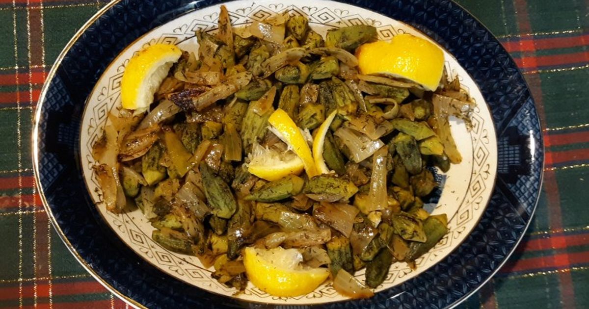 Onion Okra Sautee Recipe By Christina T