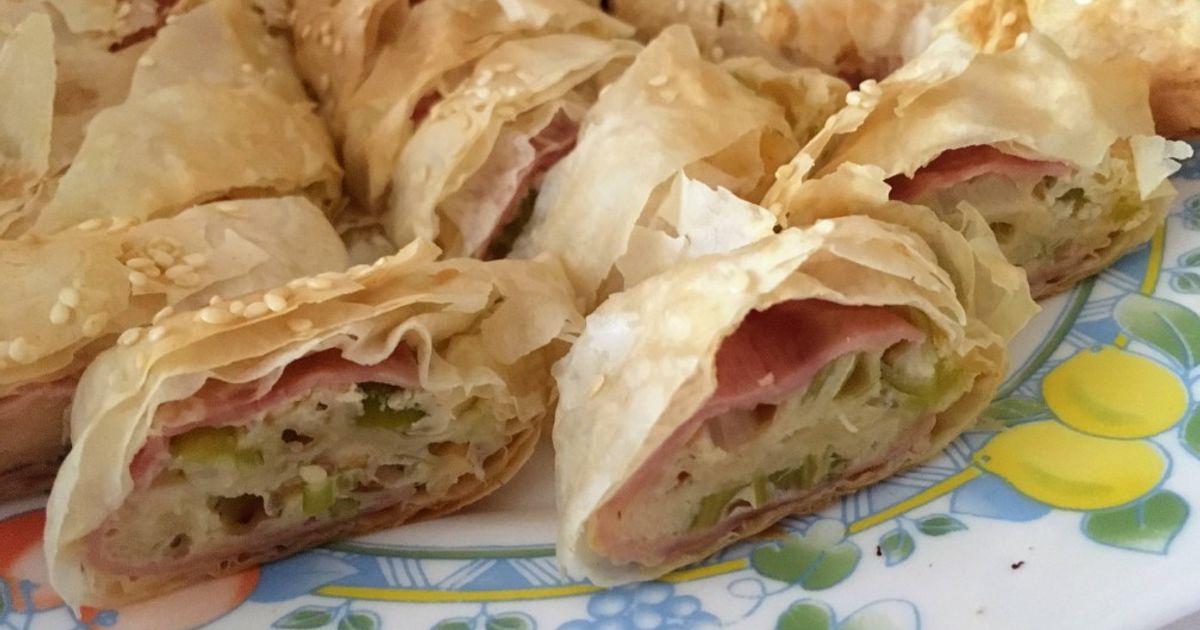 Zöldhagymás Sonkás Rétes | Kriszta Zsebe receptje - Cookpad receptek