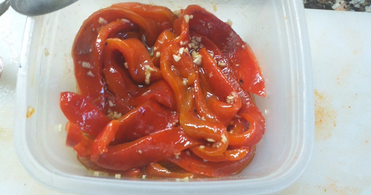 Morrones Asado Para Acompañar Receta de j.d. schultheis