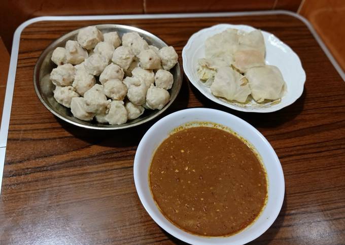 Resep Pentol & siomay ayam beserta bumbu kacangnya oleh Emma Nyophies ...