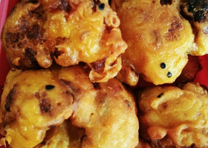 Cauliflower pakode Recipe by Mousumi Bhattacharjee - Cookpad