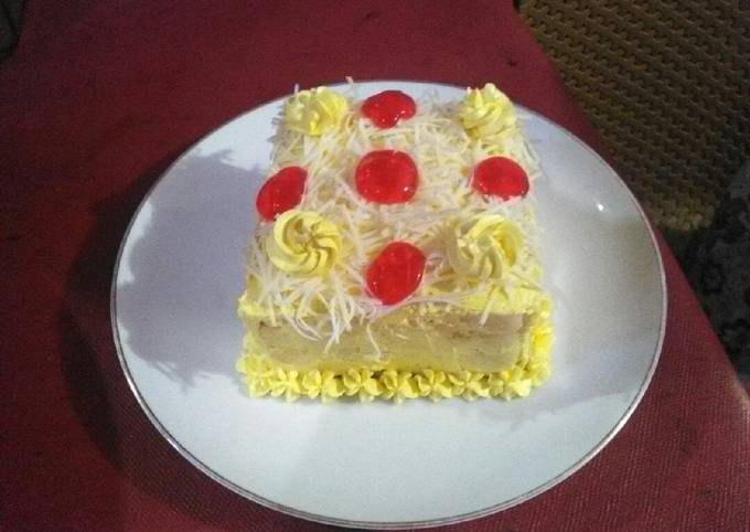 Resep Kue ultah roti tawar oleh Putu Nenna Ayu Riana - Cookpad