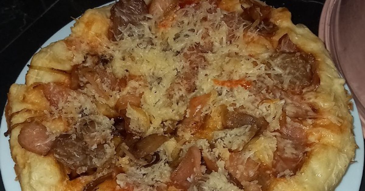 Resep Pizza Teplon oleh Alesya Zahsy - Cookpad