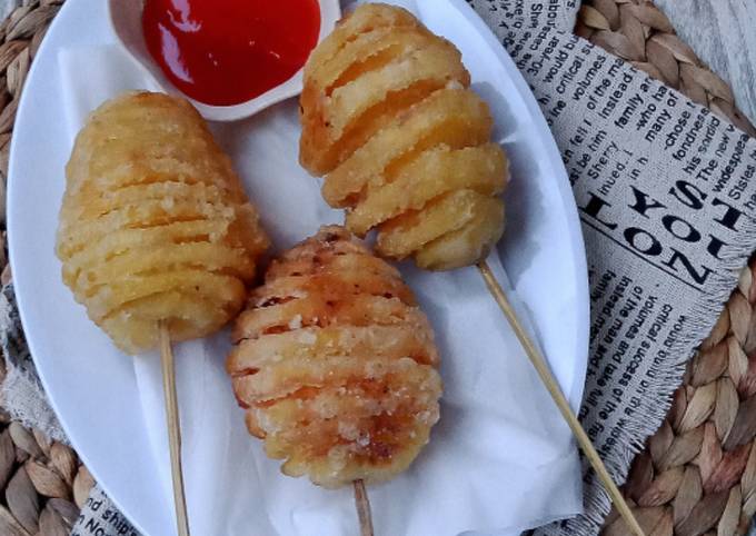 Resep Kentang spiral oleh MomsQueenKitchen - Cookpad