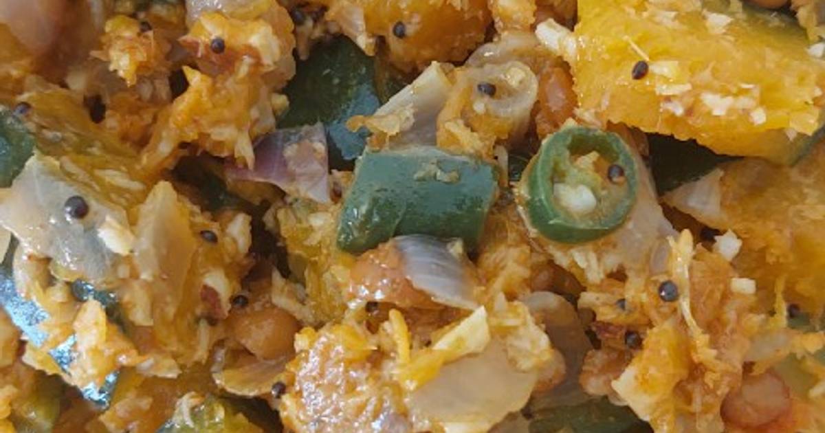 Pumpkin kootu Recipe by stella's Kitchen - Cookpad