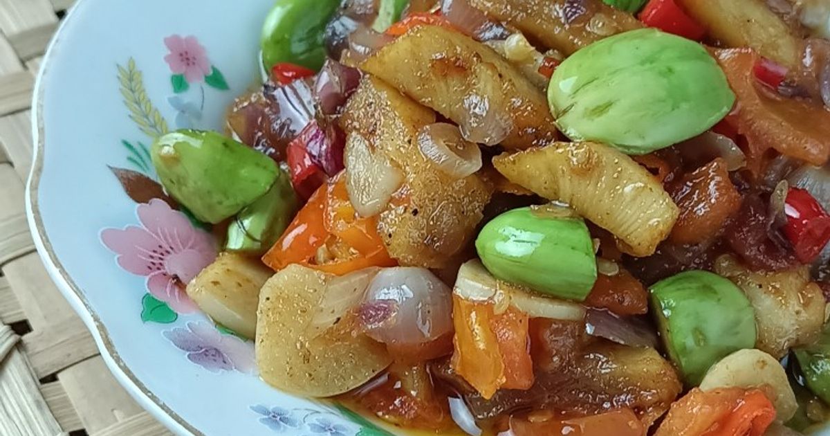Resep Sambal Gami Ikan Jambal Asin Petai oleh pawon mommy najam - Cookpad