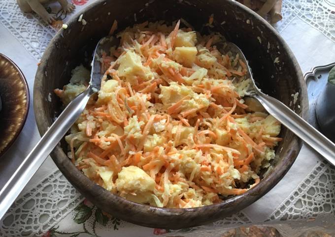 Ensalada de col (repollo) y zanahoria Receta de Rosa Padrón Argentó ...