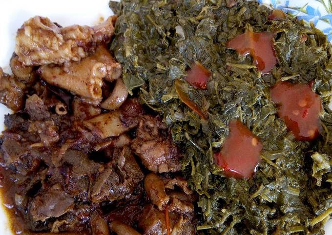 Matumbo wet fried Recipe by Owino Silvester - Cookpad