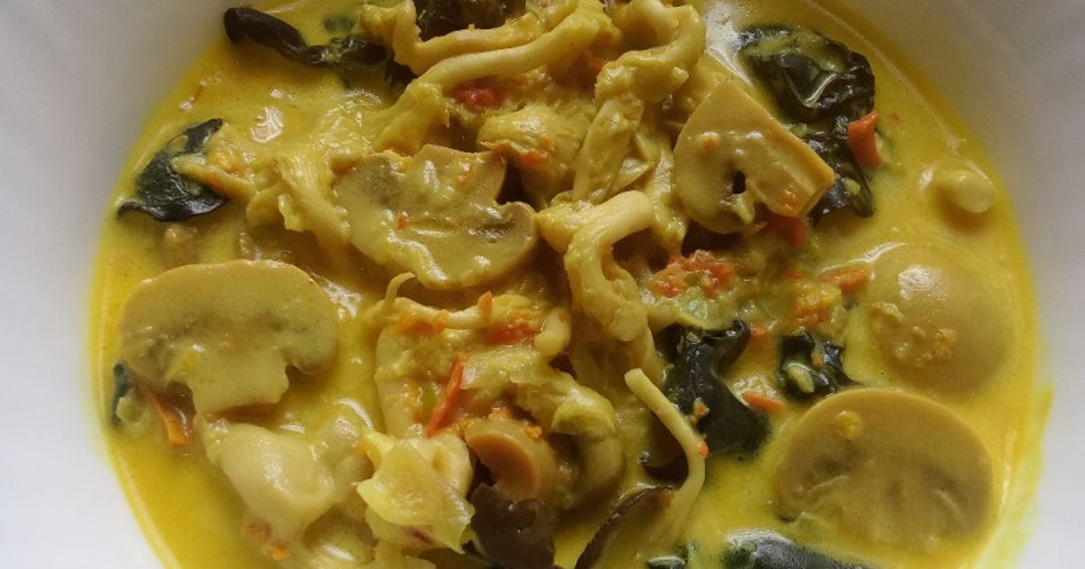 Resipi Cendawan Masak Lemak Cili Api oleh Nor Al Fatihah - Cookpad