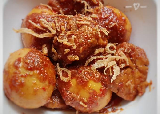 Resep Telur bumbu Bali oleh Erni Anugrah - Cookpad