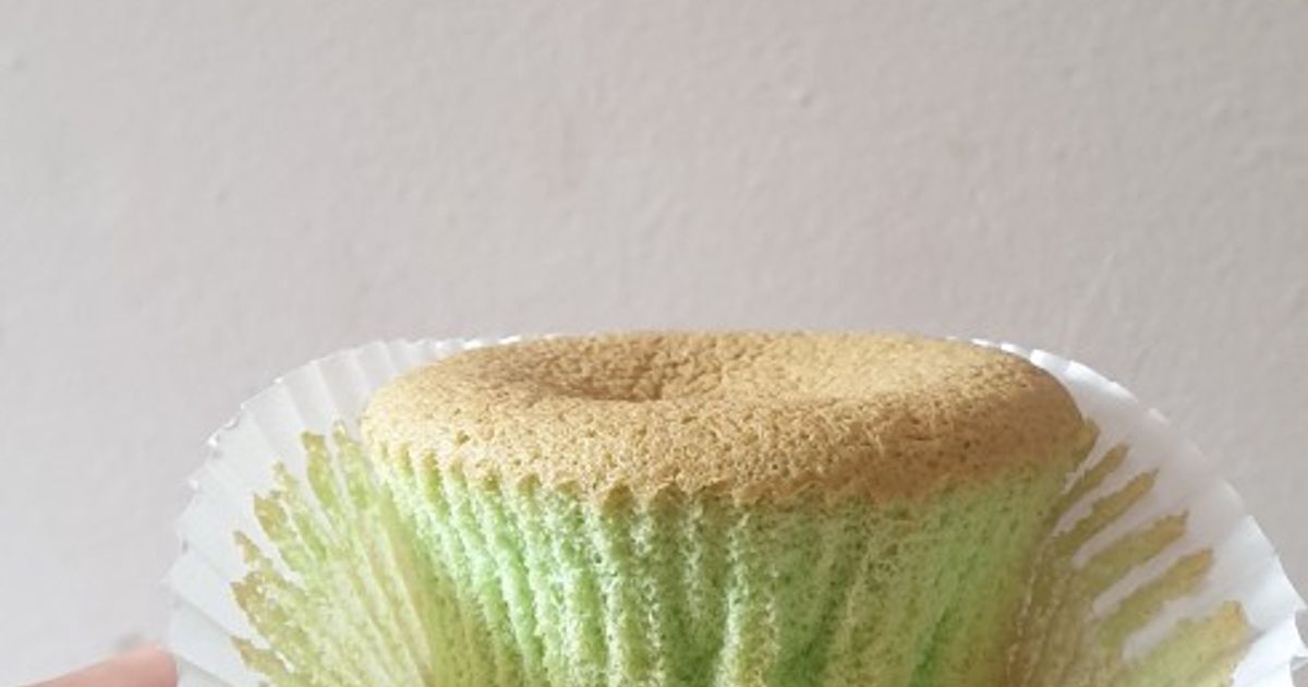 Resep Pandan Chiffon Cup oleh Geidy Ariendi - Cookpad