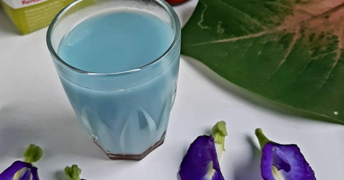 Resep Teh Telang Susu oleh HerlinaCs Lim - Cookpad