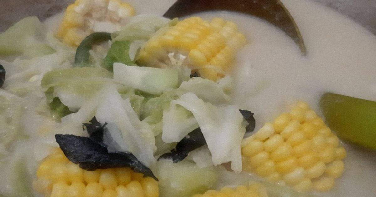 Resep sayur lodeh jipang sawi rumahan enak dan mudah - Cookpad