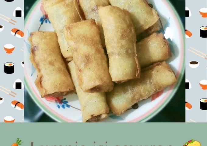 Resep 🌯Lumpia isi sayuran🥕 oleh Waldensia Hezki - Cookpad
