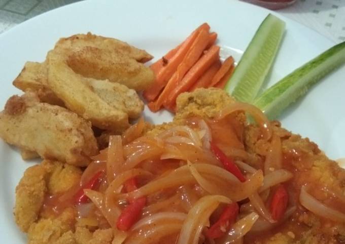 Resep Bistik Ayam Super Simple Oleh Novi Herawati Cookpad