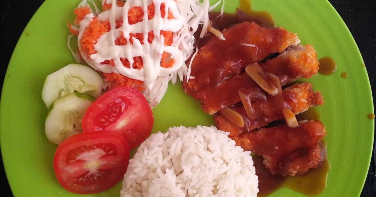 Resep Chicken katsu teriyaki oleh Mydiarycooking - Cookpad