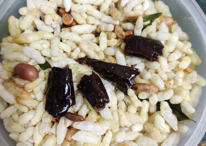 Puffed rice mixture Recipe by Vaishnavi - Cookpad