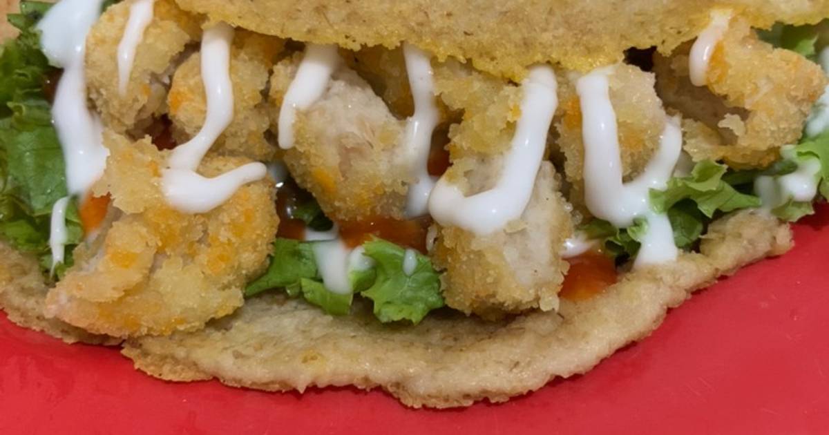 Resep Chicken wrap (oatmeal) oleh zelika aprilia - Cookpad