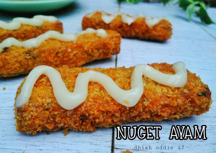 Resep Nuget Ayam oleh Dhiah Oddie - Cookpad
