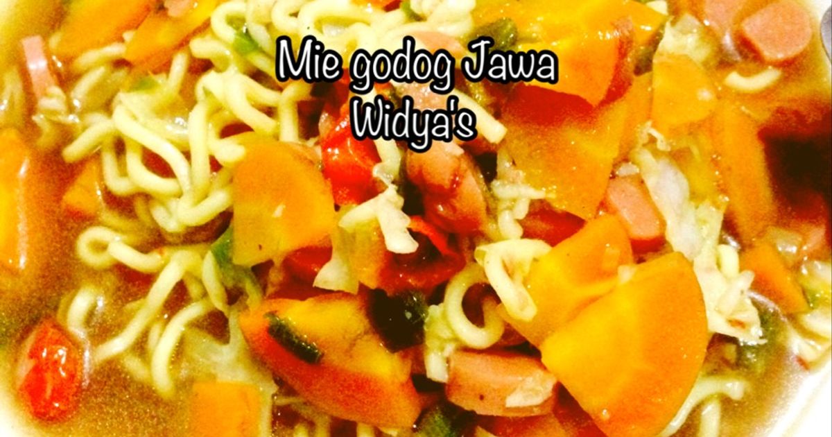 Resep Mie Godog Jawa Dadakan oleh Widya Wulansari (dapur Widya) - Cookpad