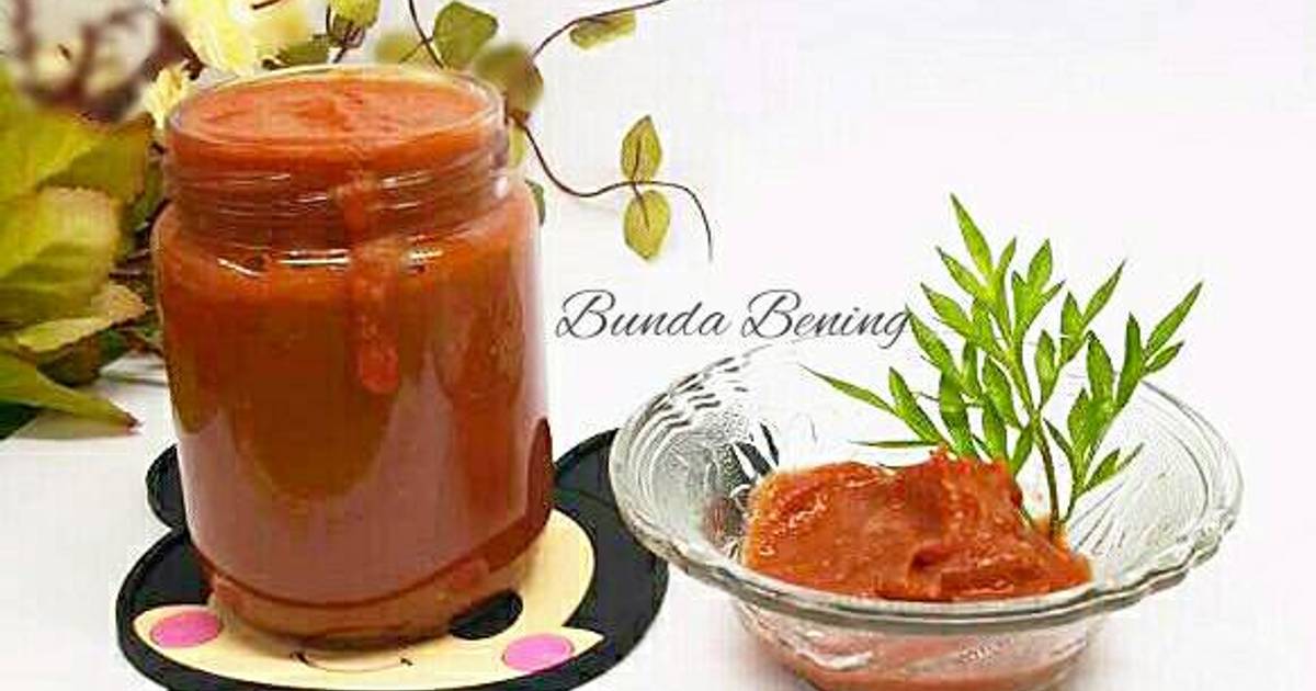 22 resep saos tomat homemade sehat enak dan mudah - Cookpad