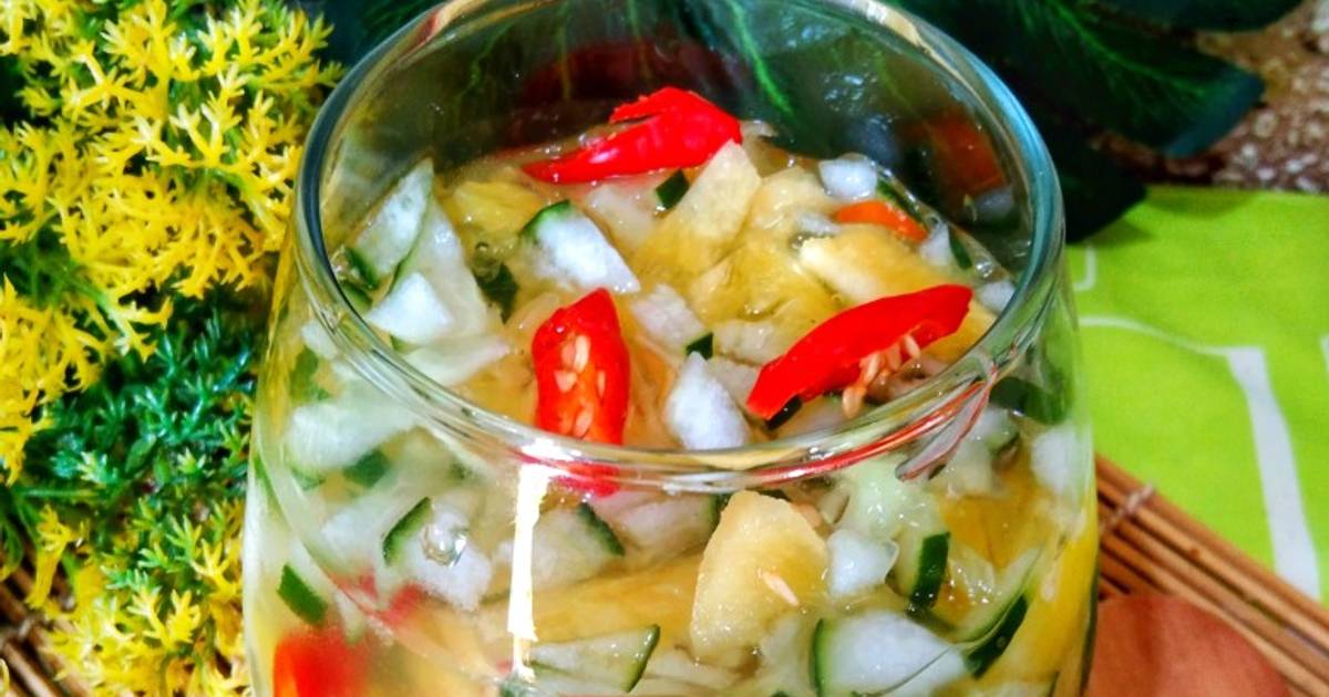 Resep Es Rujak Timun Nanas oleh Lanjarsih/Mama Fifian ( MasakanRumahan ...