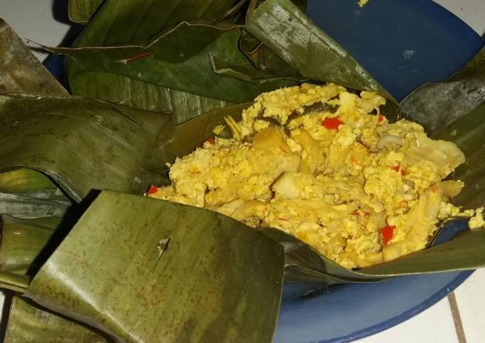 Resep Pepes/botok jamur tahu oleh Raraa Hera - Cookpad