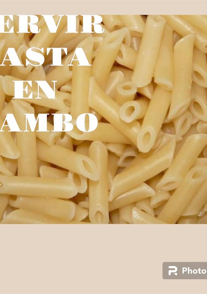 Hervir pasta en Mambo fácil queda perfecta Receta de Cocina con Mambo ...
