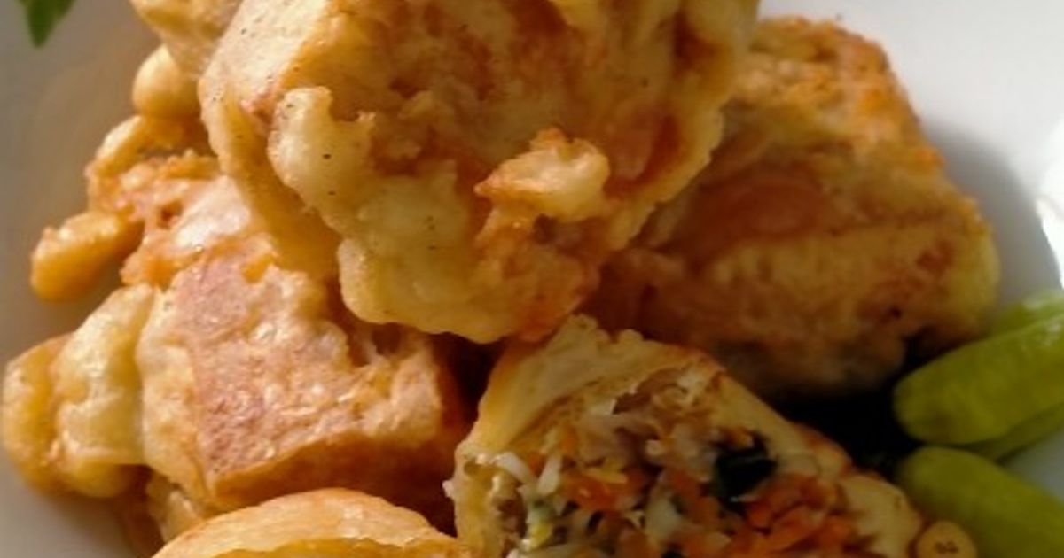 Resep Tahu Berontak Isi Sayur oleh Rosalia M. Putri - Cookpad