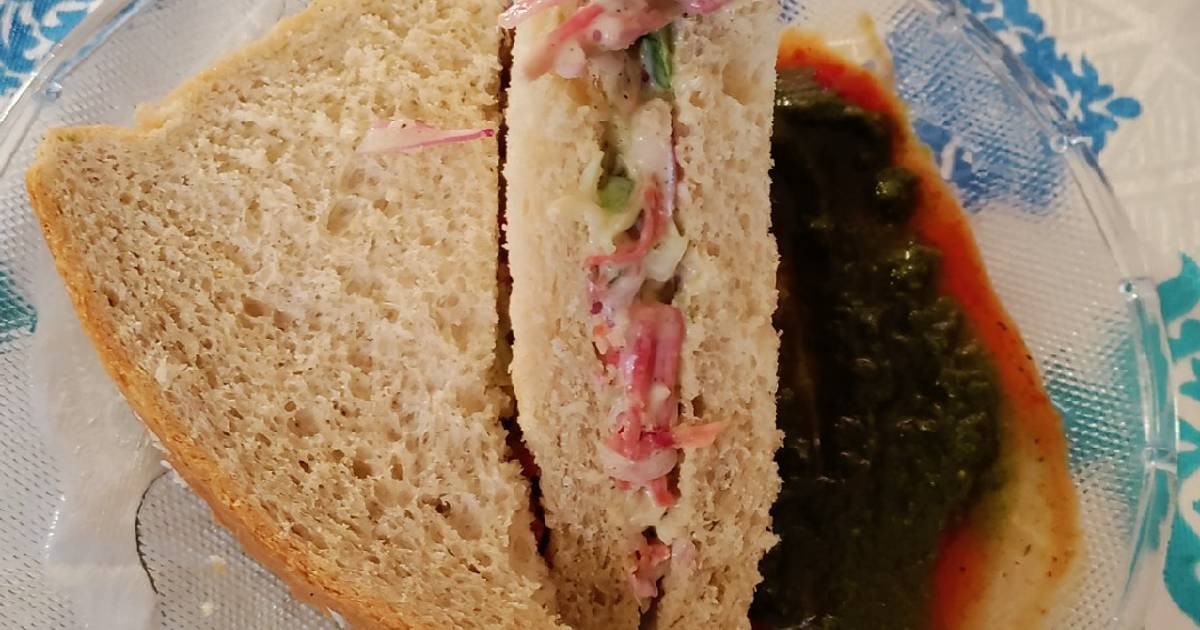 Russian sandwich Recipe by sudha dhanuka - Cookpad