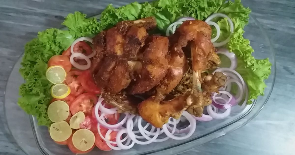 Steam Rost Chicken Recipe by manthars kitchen - Cookpad