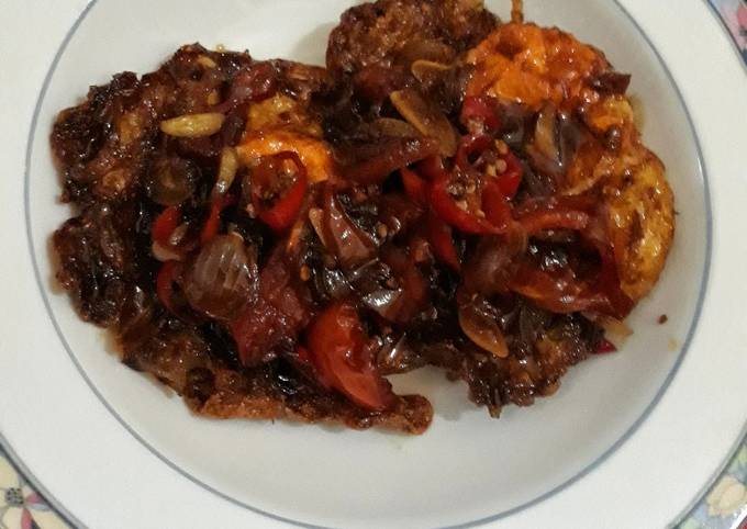 Resep Telor Ceplok Saos Kecap oleh Siva Alesha_Kitchen - Cookpad