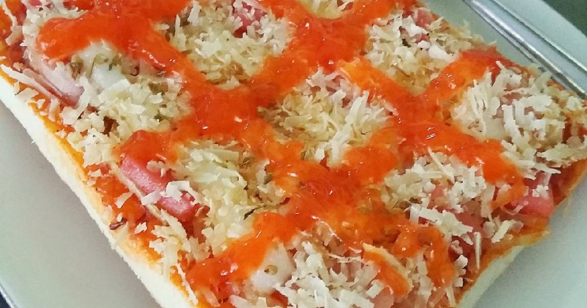 Resep Pizza Roti Tawar Simple oleh Eka Natalia Pratiwi - Cookpad