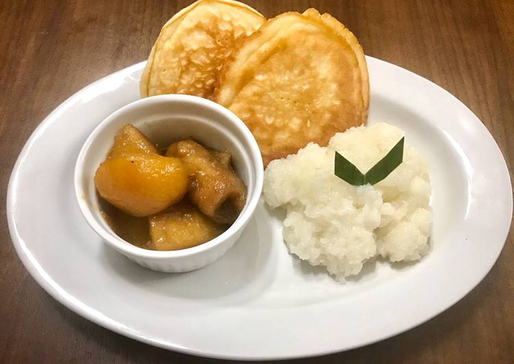 Bagaimana Menyiapkan •Apem Kolak Ketan• by Dapur Itha yang Enak Banget ...