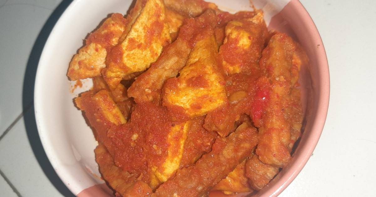 Resep Tempe tahu balado oleh ISTIQOMAH ALMAWADDAH - Cookpad
