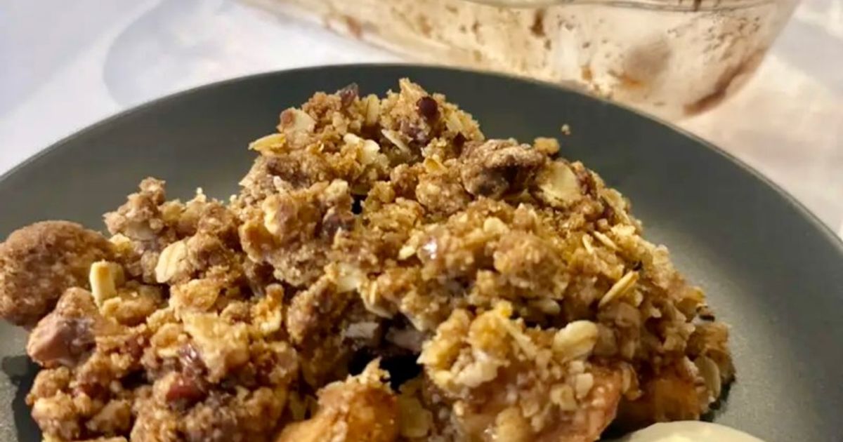 Apple Crumble Recipe By Ricardo