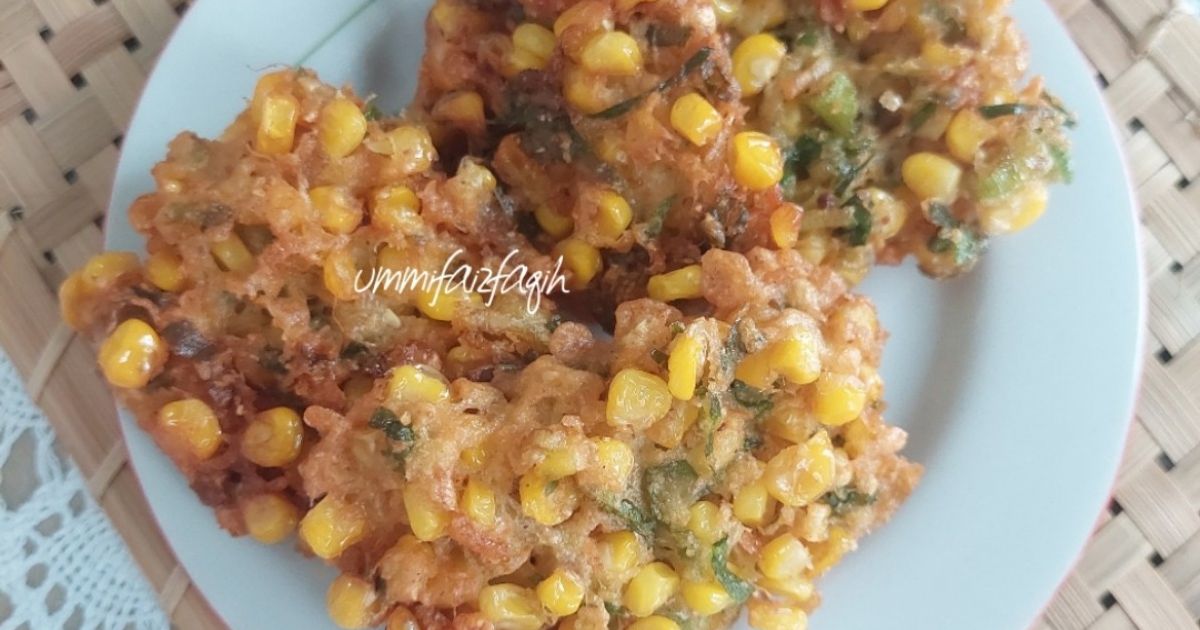 Resep perkedel jagung manado maizena rumahan enak dan mudah - Cookpad