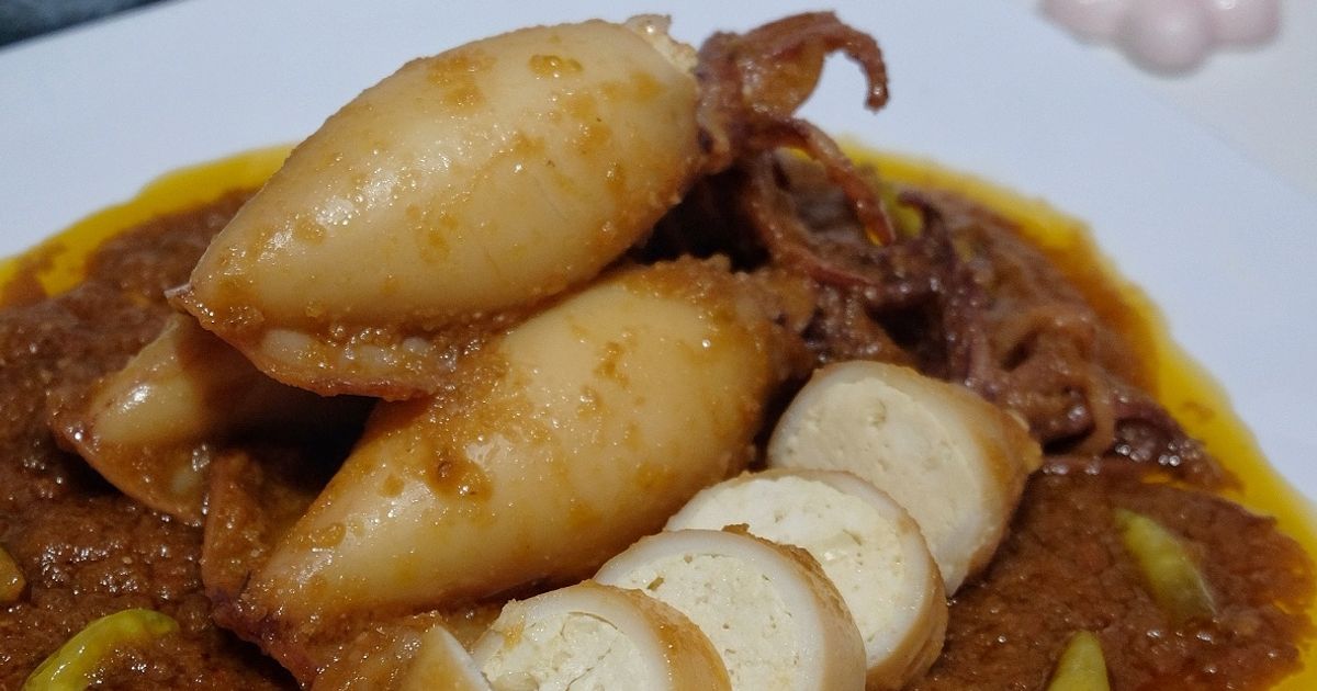 Resep Cumi Isi Tahu Bumbu Cabe Hijau oleh i_amallea - Cookpad