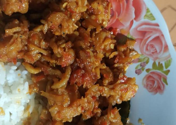 Resep Sambal Goreng Tempe Teri oleh Putri Lavenia - Cookpad