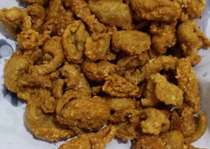 Resep Kulit ayam goreng oleh paula aprilia - Cookpad