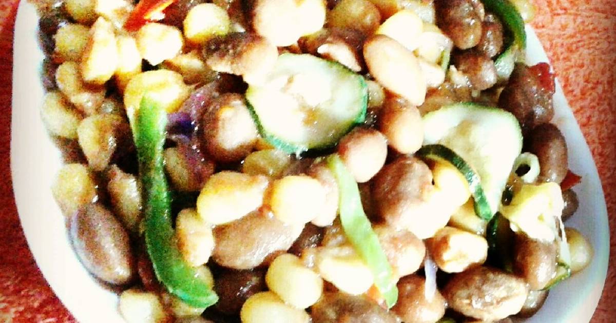Pan fried soft Corn& beans(githeri) Recipe by Valarie Muthoni - Cookpad