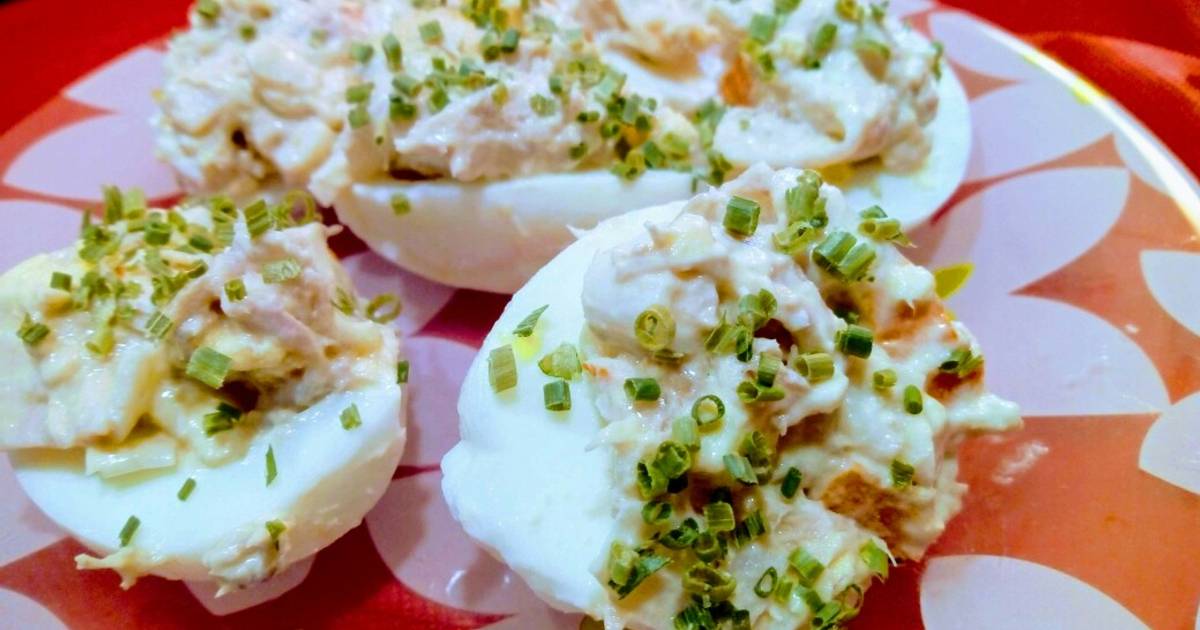 Huevos rellenos - 953 recetas caseras - Cookpad