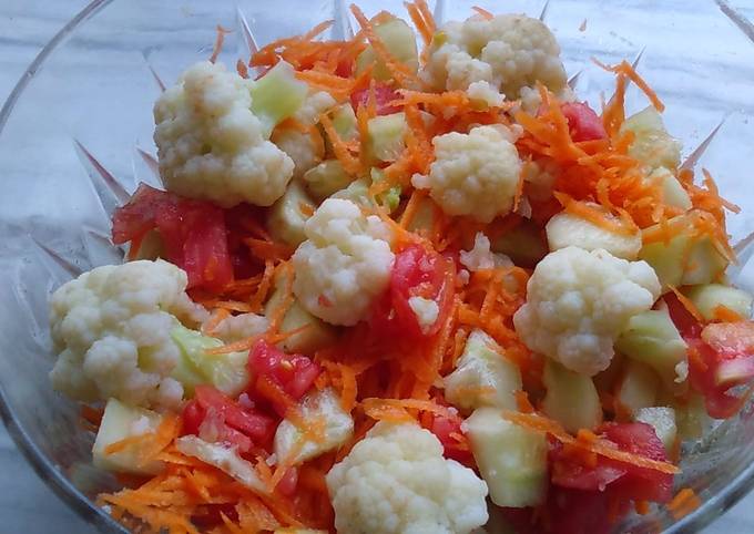 Ensalada de coliflor Receta de Rosa Padrón Argentó- Cookpad