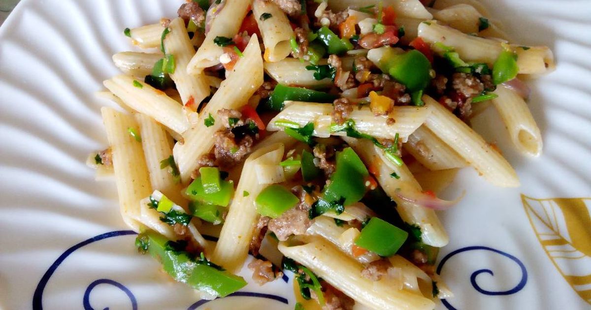 Pasta With Mincemeat Recipe by Jasper Mwenda - Cookpad
