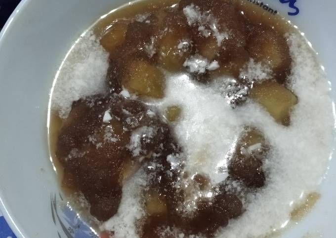 Resep Bubur sagu rangi/sagu ambon oleh Lan Tina - Cookpad